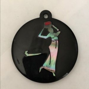 Jewelry | Pendant Resin With Embossed Shell Design Round | Poshmark